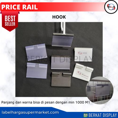 Jual LABEL HARGA 6CM PRICE TAG PRICE CARD DATA STRIP MINIMARKET ...