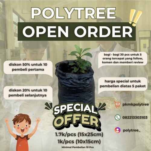 Jual Polytree : Biopolybag Biodegradable Pemacu Pertumbuhan dan Anti ...