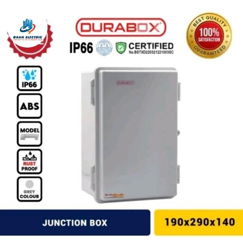 Jual Box Panel Plastik 190x290x140mm ABS Junction Box + Base Plate ...