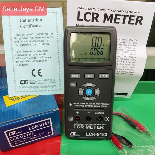 Jual Lutron LCR-9183 LCR Meter - Jakarta Barat - Setia Jaya GM | Tokopedia