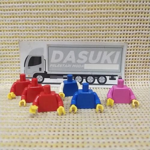 Jual Lego Part 3814 / 88476 / 973 Minifigure Torso P2922u - Light Pink ...