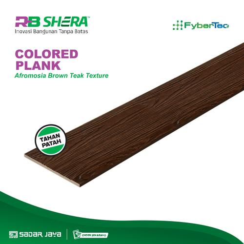 Jual RB SHERA Plank Color Teak Texture Panjang 3 Meter & 4 Meter Papan ...