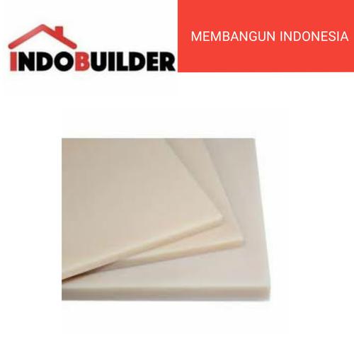 Jual PLAT MC NYLON NATURAL TEBAL 8 MM DIMENSI 1.2 X 2.4 METER PER ...