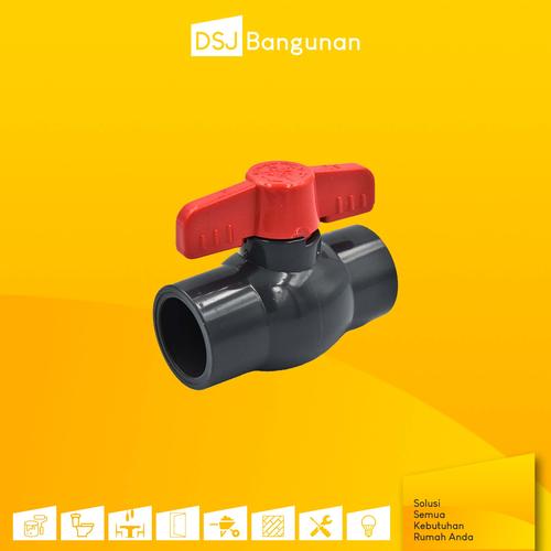 Jual Ball Valve Stop Kran PVC Biasa - Kota Palembang - DSJ Bangunan ...