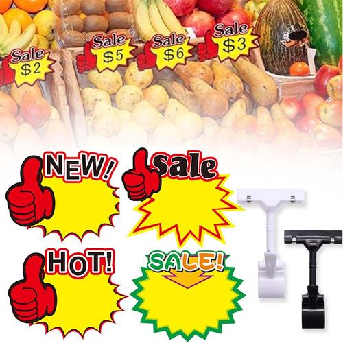 Jual Tag Label Harga Pop Card Kertas Penjepit Harga Label Obral Harga ...