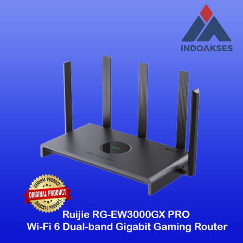 Jual Ruijie RG-EW3000GX PRO WiFi 6 Dual Band Gigabit Gaming Router RG ...