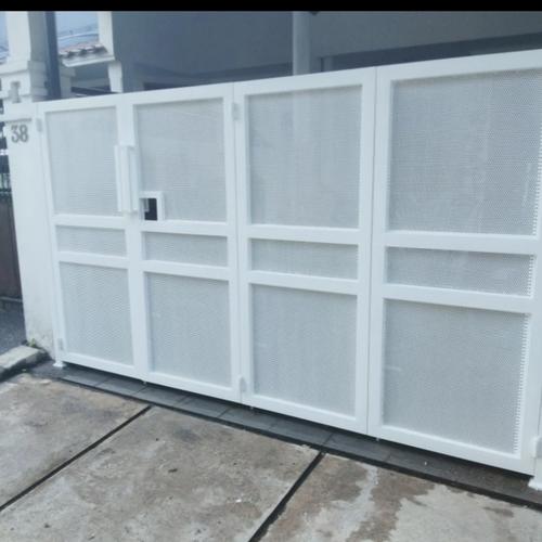 Jual pagar besi perforated plat lubang pengaman rumah - Kota Depok ...