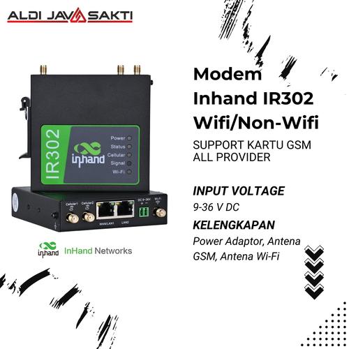 Jual Modem Industrial Inhand IR302 WIFI/NON-WIFI Compact LTE Router ...