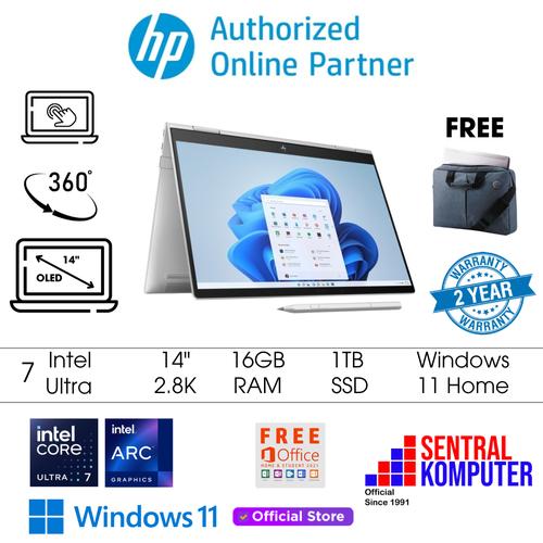 Promo HP Envy X360 14-FC0777TU/14-FC0888TU Ultra 7-155U 16G 1TB 14" 2 ...