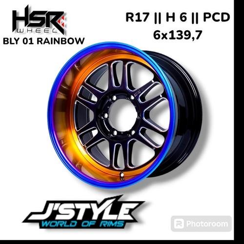 Jual VELG RACING HSR BLY RAINBOW R17 FORTUNER,PRADO,PAJERO SPORT TERANO ...