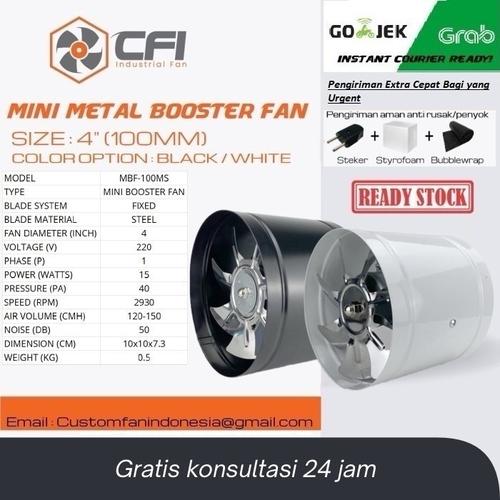 Jual 4" Inch mini Inline Fan/Booster Fan/Air Duct Fan/Exhaust Fan ...