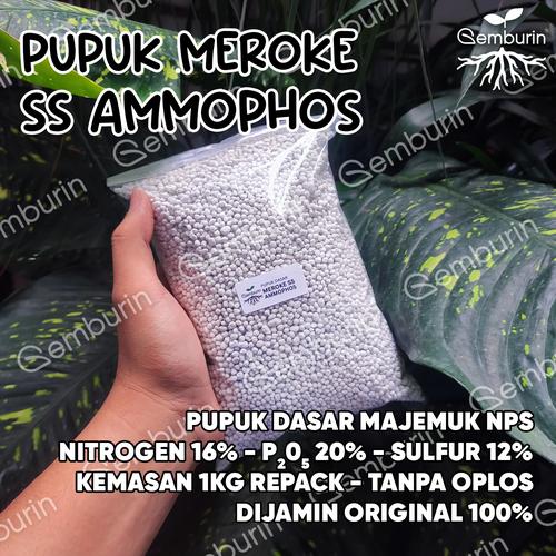 Jual Pupuk Meroke SS Ammophos 1 kg Kemasan REPACK / Pupuk Majemuk ...