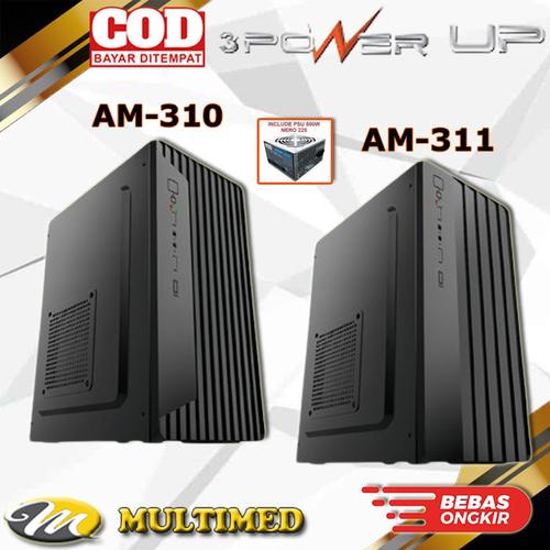 Promo Casing PC Komputer Micro ATX ITX Power UP Aeromax Baru - AM-311 ...