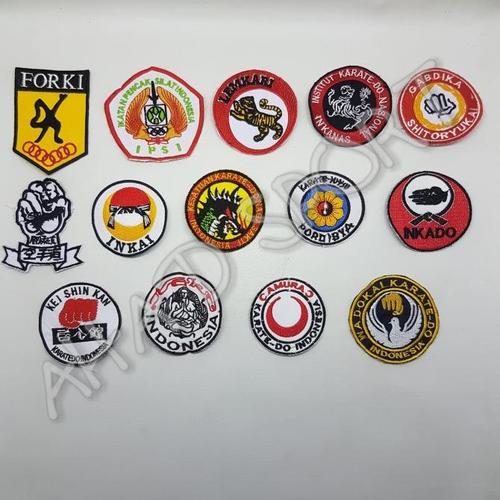 Jual LOGO LAMBANG BADGE EMBLEM KARATE SILAT TAEKWONDO FORKI INKAI IPSI ...