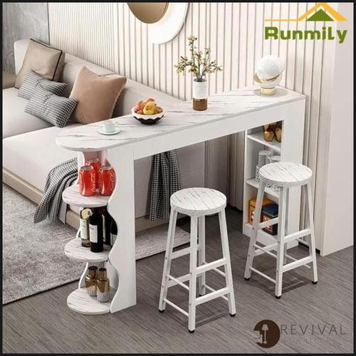 Jual Meja Bar Minimalis Meja Cafe 100CM Meja Panjang Meja Tamu Meja ...