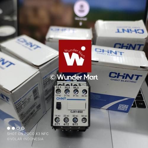 Jual Original CHINT CJX1-9/22 2NO+2NC AC Contactor AC220V AC380V AC24V - DC24V - Kota Depok ...