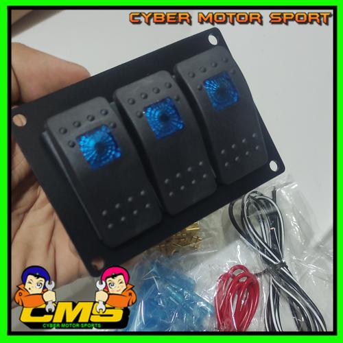 Jual Saklar mobil Universal 12v 24v saklar panel mobil. dashboard ...