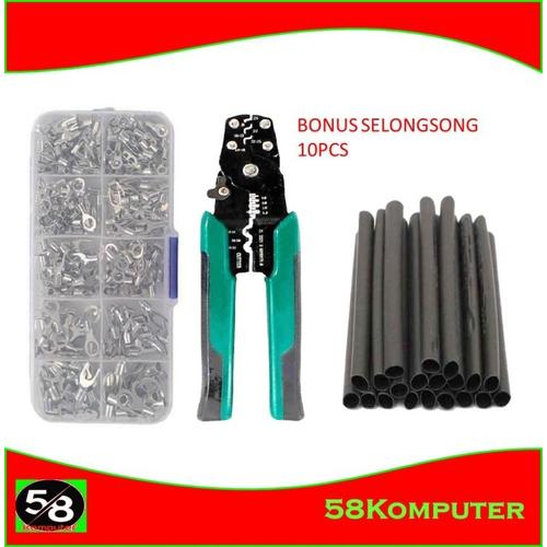 Jual Set Alat Penyambung Kabel Terminal + Tang Kupas Kabel Skun ...