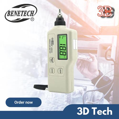 Jual Benetech GM63A Vibration Meter ORIGINAL Gauge Vibrometer GM 63A ...