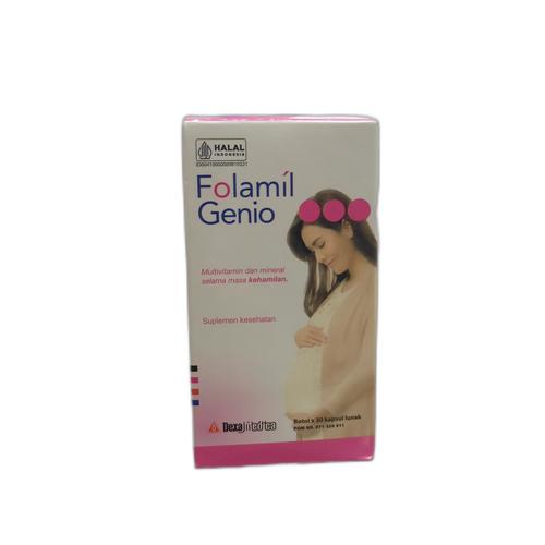 Jual folamil Genio isi 30 kapsul - Jakarta Timur - Pharmasehat1 | Tokopedia