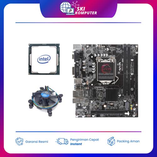 Jual Paket processor intel core i3 10105f + Motherboard h510 + Cooling fan processor intel ...