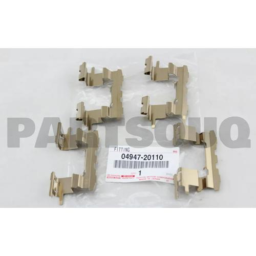 Jual Plat kampas rem depan Fitting kit disc brake front Corolla Altis ...