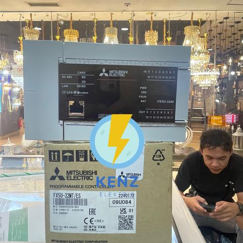 Jual PLC Mitsubishi FX FX5 FX5U-32MT/ES 32I/O transistor output - Jakarta Pusat - Kenz Elektrik ...