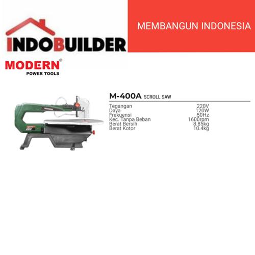 Jual MODERN M400A MESIN SCROLL SAW - Kab. Tangerang - Indo Builder ...
