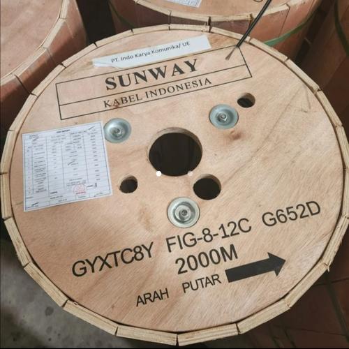 Jual KABEL FO KU MINI 12 CORE FIG8 2KM/ku mini 12 core fig8 2.000 meter ...