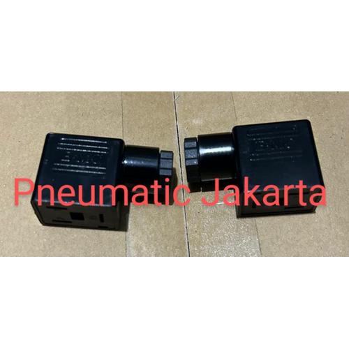 Jual DIN CONNECTOR EMC DC24V FOR SOLENOID VALVE RV - Jakarta Barat ...