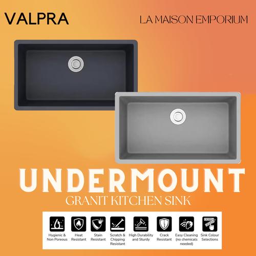 Jual Kitchen Sink Granit Undermount Valpra / Tempat Bak Cuci Piring ...