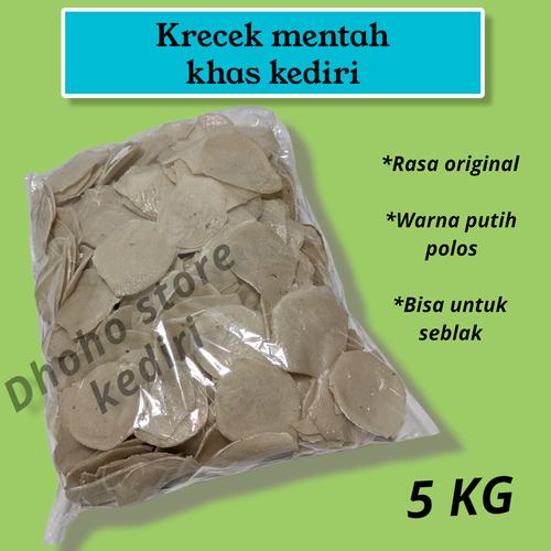 Jual 5KG Krecek mentah bahan seblak Camilan krupuk pecel Krupuk pasir ...