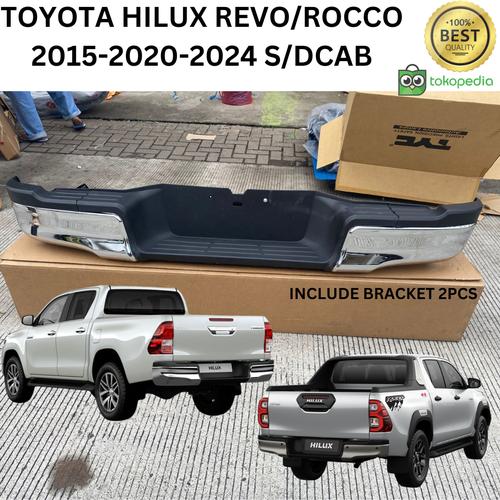 Jual BUMPER BEMPER BELAKANG HILUX REVO SCAB DCAB 2015-2020 BARU IMPORT ...
