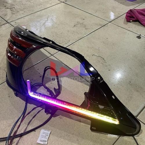 Jual Drl Slim Frame Lazy Eye Innova Grand Barong Warna Warni Rgb Matrix ...