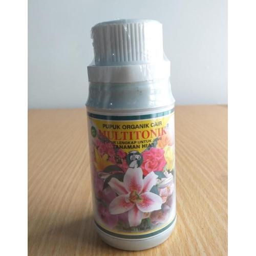 Jual PUPUK ORGANIK CAIR LENGKAP MULTITONIK BUNGA DAN TANAMAN HIAS 100ML ...