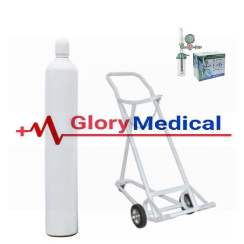 Jual Tabung Oksigen 6 m3 /6m3 + isi + Regulator - Jakarta Barat ...