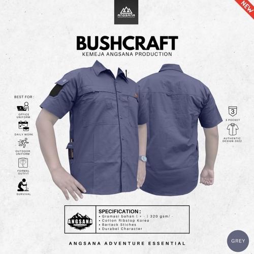 Jual Kemeja Angsana seri Bushcraft.01 Strong Outdoor Activity - Green ...