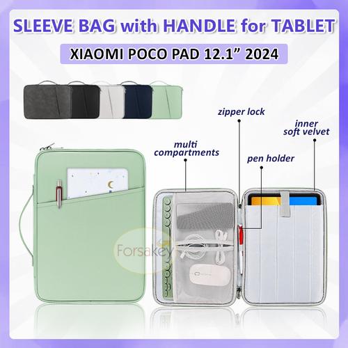 Jual Xiaomi Poco Pad 12.1" 12.1 12,1 Inch Tab Tablet 2024 Sleeve Pouch Storage Hand Bag Tas ...