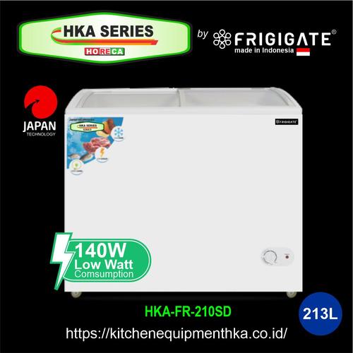 Jual FREEZER SLIDING GLASS DOOR 210 LITER FRIGIGATE HKA SERIES - Kota ...
