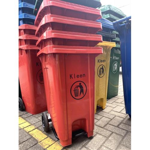 Jual NEW TEMPAT SAMPAH KLEEN DENGAN PEDAL 100/120/240 LITER - Hijau, 100 Liter - Kab. Bangli ...