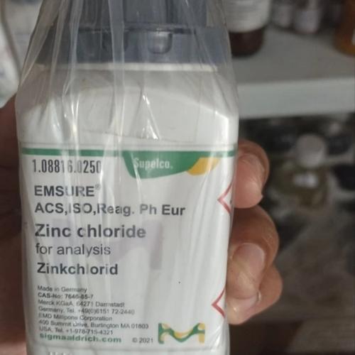 Jual Zink klorida , seng klorida , zinc chloride for analysis , ZnCl2 brand MERCK 250G - Kota ...