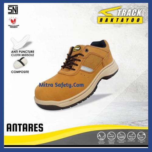 Jual Sepatu Safety Track Raktayoo Antares / Safety Shoes Track Antares ...
