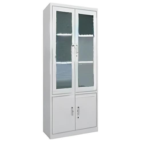 Jual Lemari Penyimpanan Bahan Kimia Laboratorium 4 Pintu HPL MDM - Kab ...