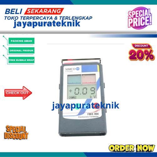 Jual FMX-004 simco fmx 004 Electrostatic Field Meter name plat Made in ...