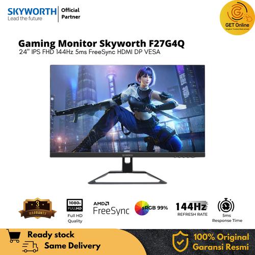 Jual Skyworth 24G1H Monitor Gaming 24 Inch Fast-IPS FHD 144Hz HDMI DP ...