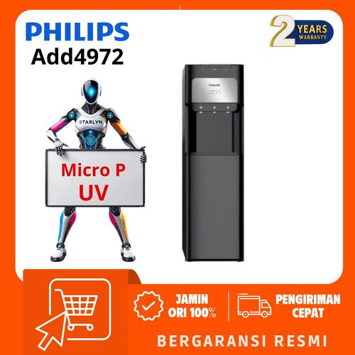 Promo PHILIPS Dispenser Air Galon Bawah ADD4972BK Micro-P-Clean + UV ...