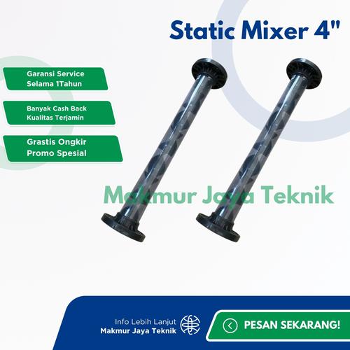 Jual Static Mixer Upvc 4 inch Mixer Ozone 4" Statik Mixer Ozone 4inch ...