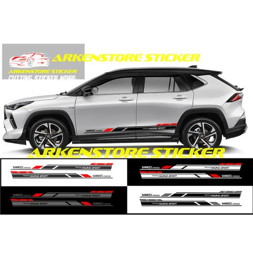 Jual Sticker toyota yaris cross sticker stiker mobil yaris cross ...