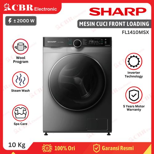 Jual Mesin Cuci SHARP FRONT LOADING 10 KG FL1410MSX - Kota Batam - CBR ...