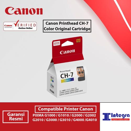 Jual Canon Printhead / Print Head CH-7 CH7 Color (G1010 G2010 G3010 ...
